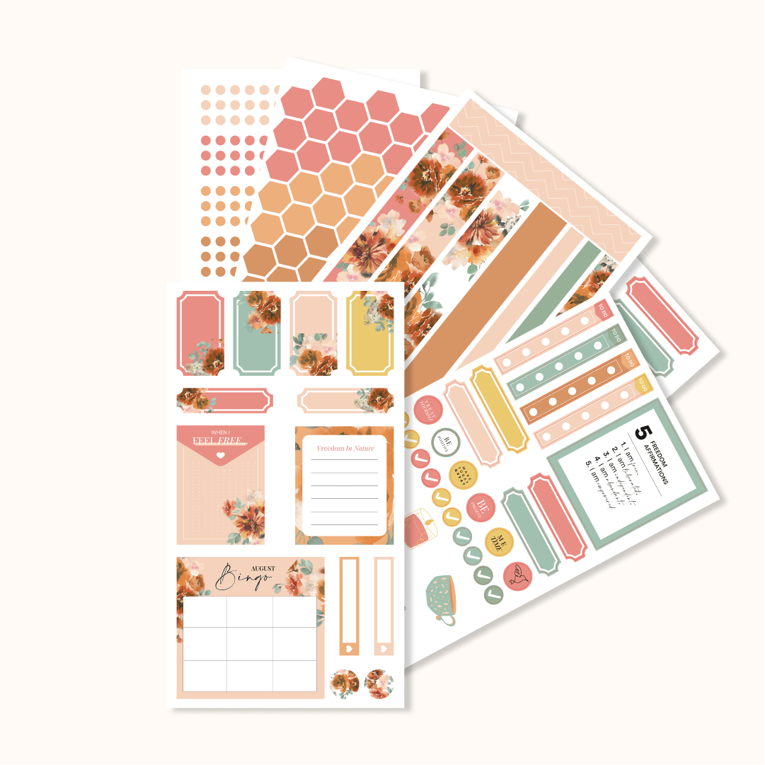 Monthly Sticker Pack – Silk + Sonder