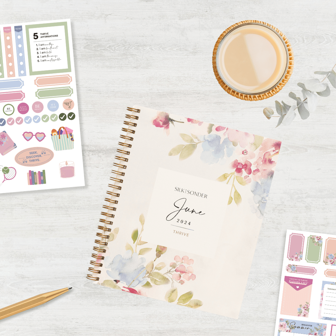 Monthly Sticker Pack – Silk + Sonder