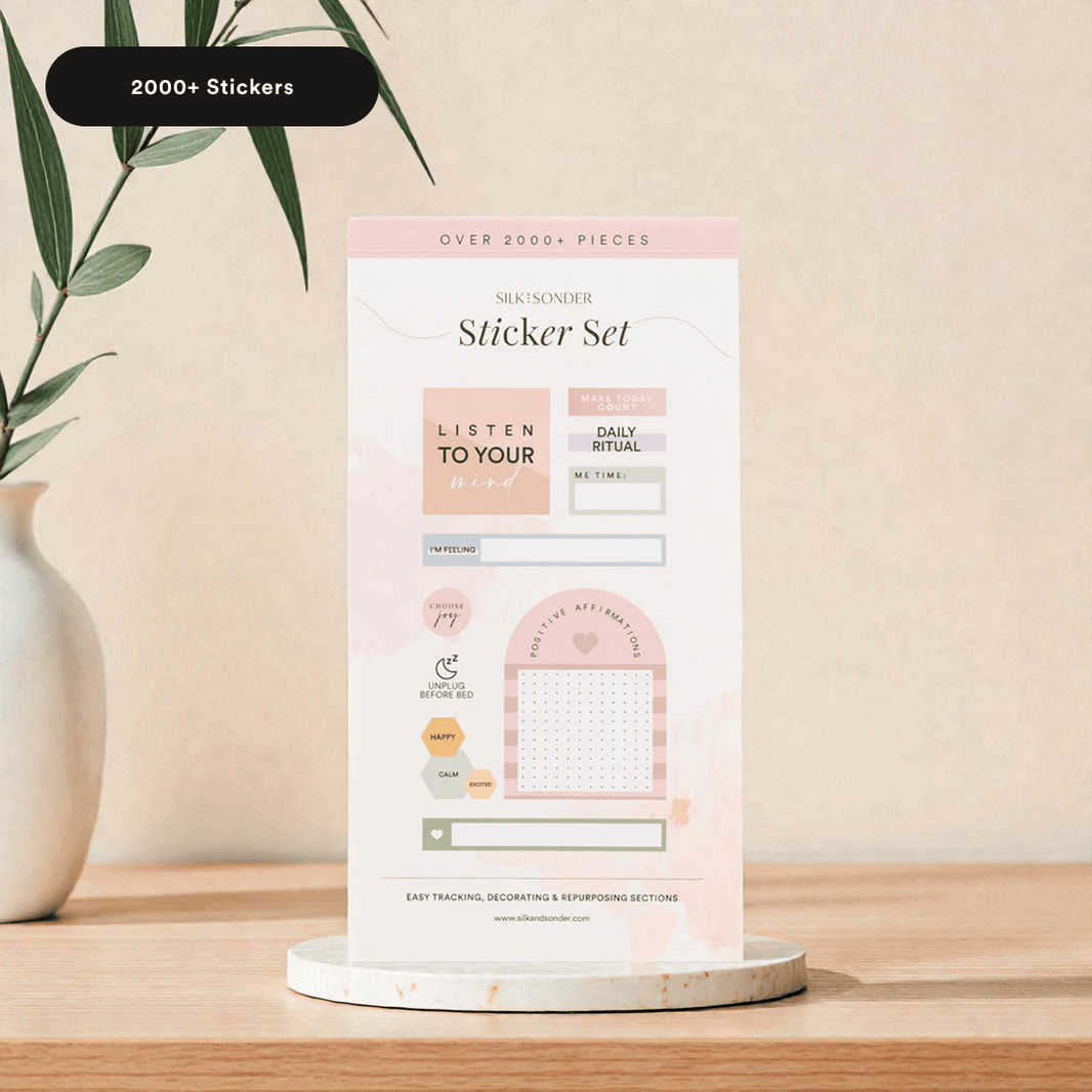 STICKERS & ACCESSORIES – Silk + Sonder