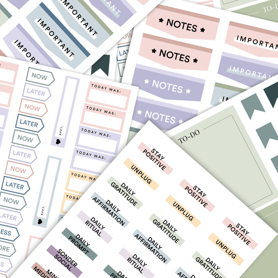 Silk + Sonder Sticker Set (2000+ stickers)