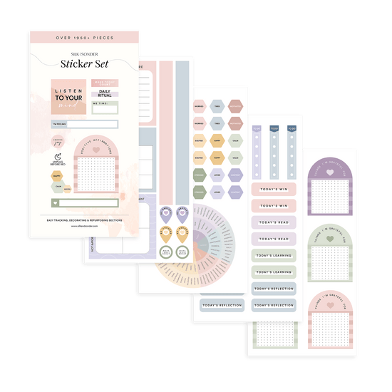 Silk + Sonder Sticker Set (2000+ stickers)