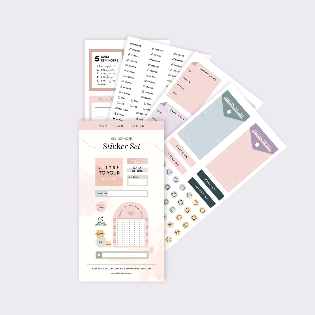 Silk + Sonder Sticker Set (2000+ stickers)